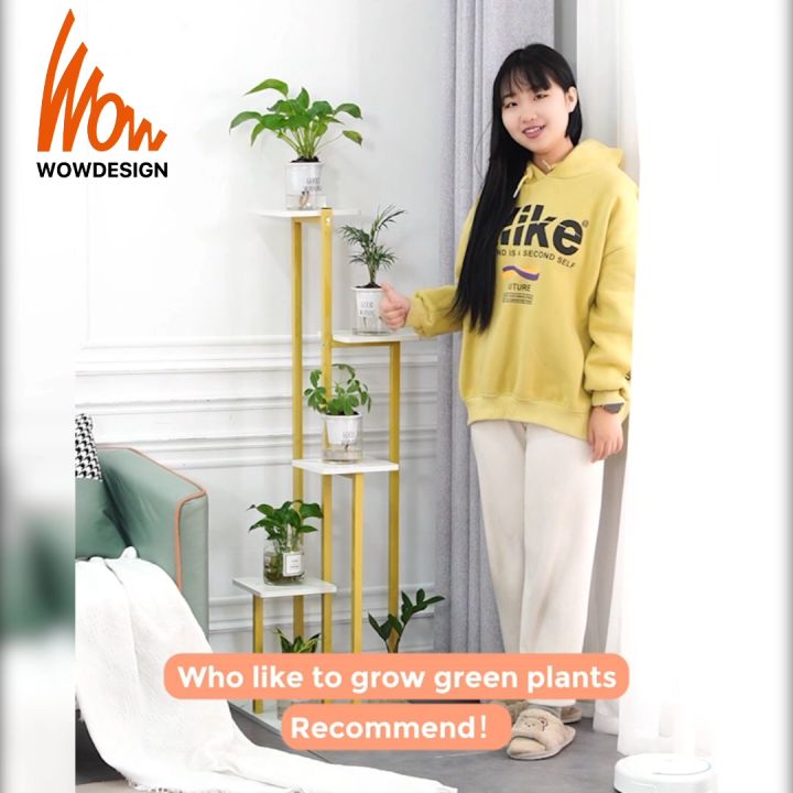 Rak Pasu Bunga Multi-Layer Bertingkat Besi Iron Flower Pot Rack Pokok ...