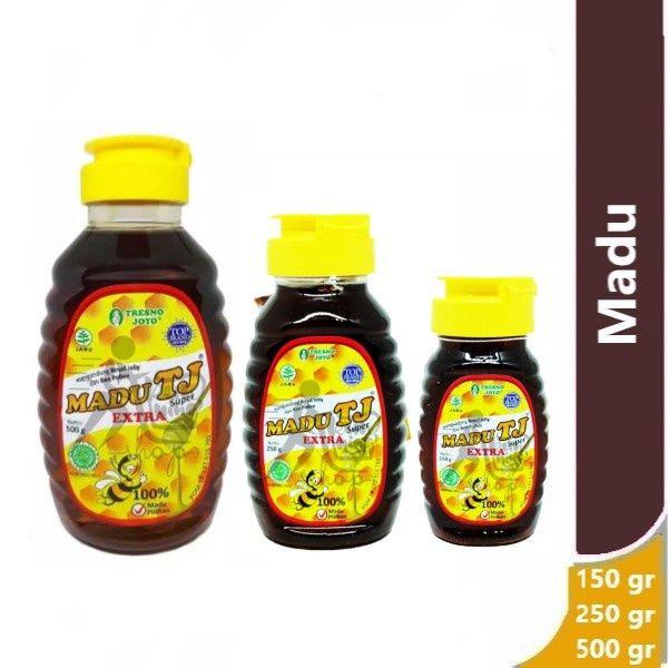 Madu TJ Extra 150, 250, 500 gram - madu super stamina kesehatan herbal ...