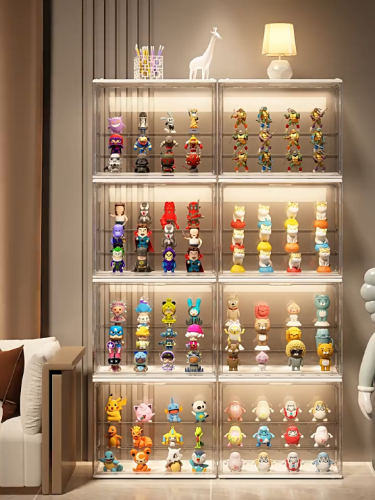 Acrylic Display Box Display Case Box Blind Box Display Figurine Display ...