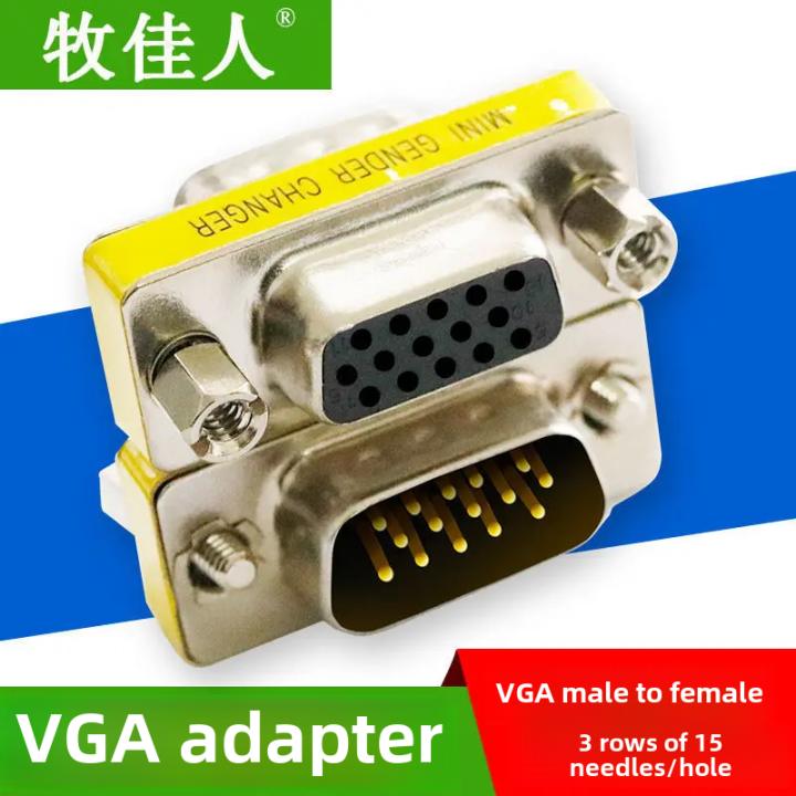 Vga High Definition Computer Monitor Signal Connection Cable 15 Pin ...
