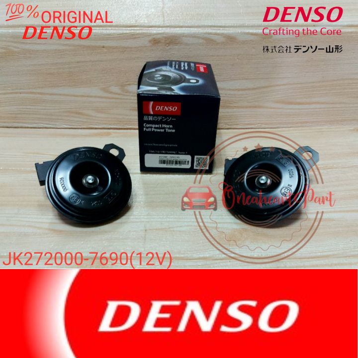 KLAKSON DENSO MOTOR/MOBIL JK272000-7690 12V DENSO ORIGINAL 100% MODEL ...