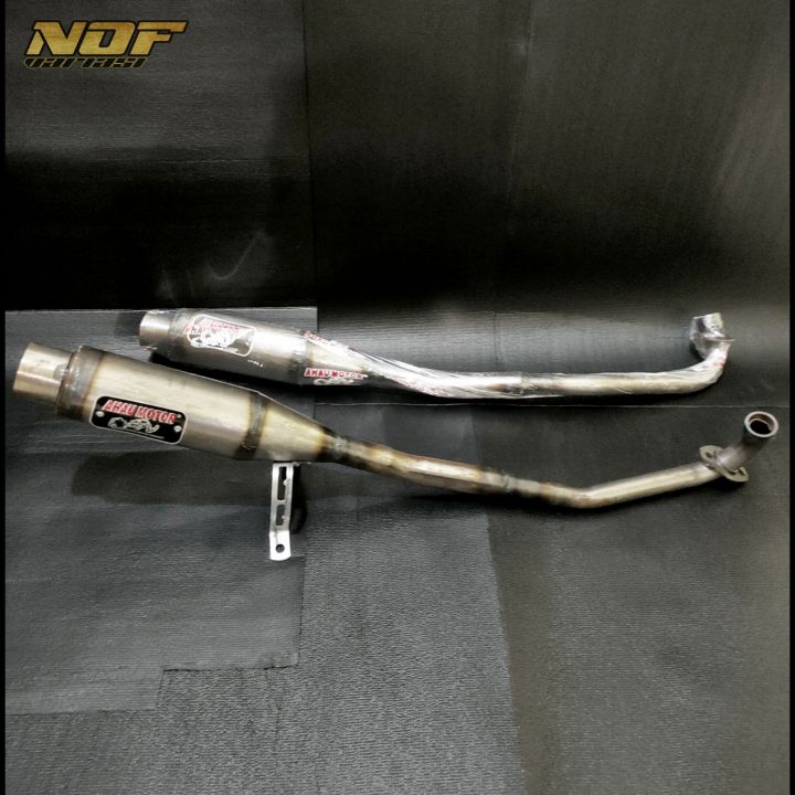 Knalpot Racing Murah Ahao Ahau Ahou Motor All Bebek Series Supra X 110 ...