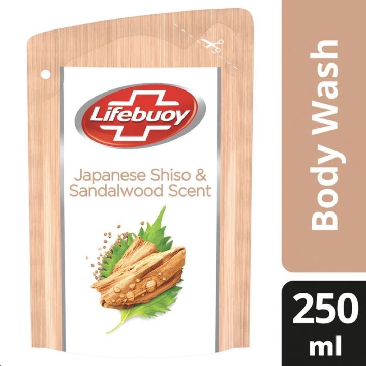 Body Wash Lifebuoy Japanese Shiso & Sandalwood Scent 250ml | Lazada ...