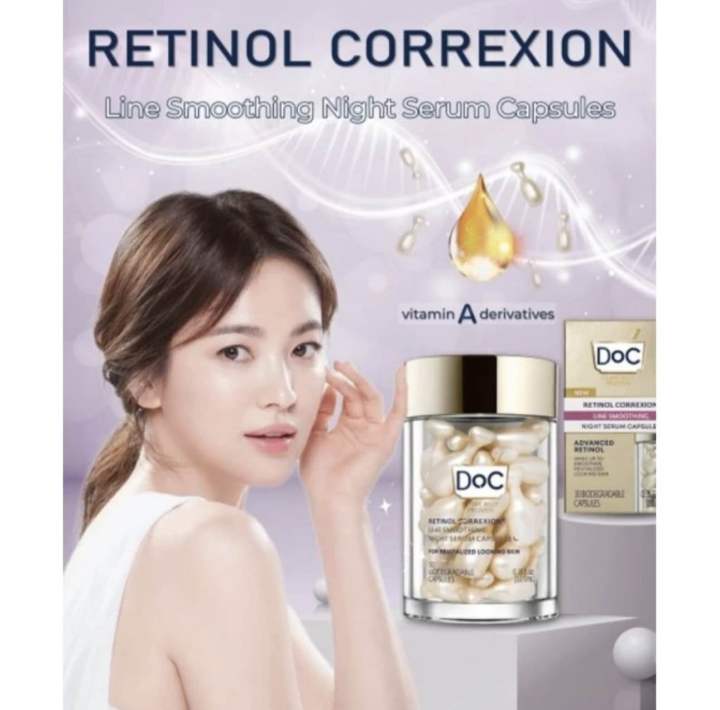 Authentic Doc Retinol Whitening Serum - Authentic Skin Care Serum 30g ...