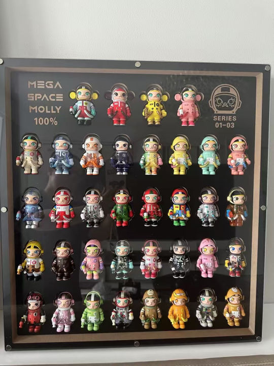 Pop Mart Display Box Pop Mart 100% Blind Box Space Molly Jasmine ...