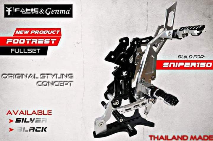 Genma Full Shifter For Sniper150/155 Plug n play (Sprocket Cover Not ...