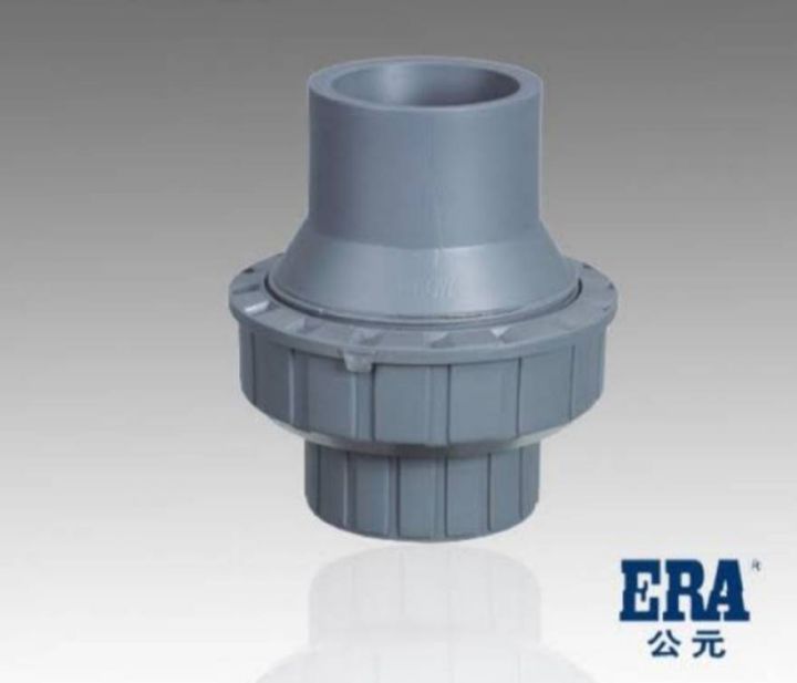 Single Union Check Valve ยูเนี่ยนเช็ควาล์วยูพีวีซี USU02 "ERA | Lazada ...