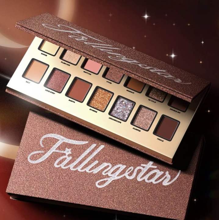 FEBBLE•14 COLORS Twinkle Star Eyeshadow Palette /baked eyeshadow ...