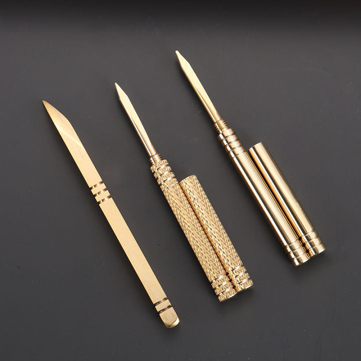 Bronze Chinese Tea Set Tool Pu'er Tea Knife Tea Cake Needle Home Use ...