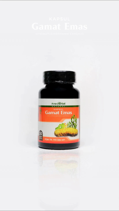 KAPSUL GAMAT EMAS Obat Sakit Liver, Perut Bengkak, Mata Dan Kulit ...