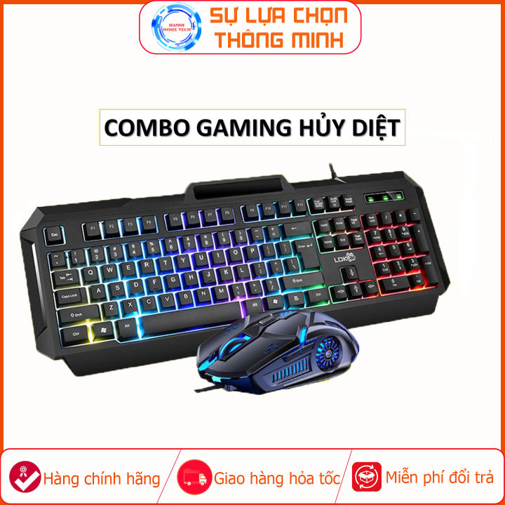 Bàn Phím Máy Tính Gaming RGB LDK V4 Pro Có Dây / Đèn LED RGB Chống Nước ...