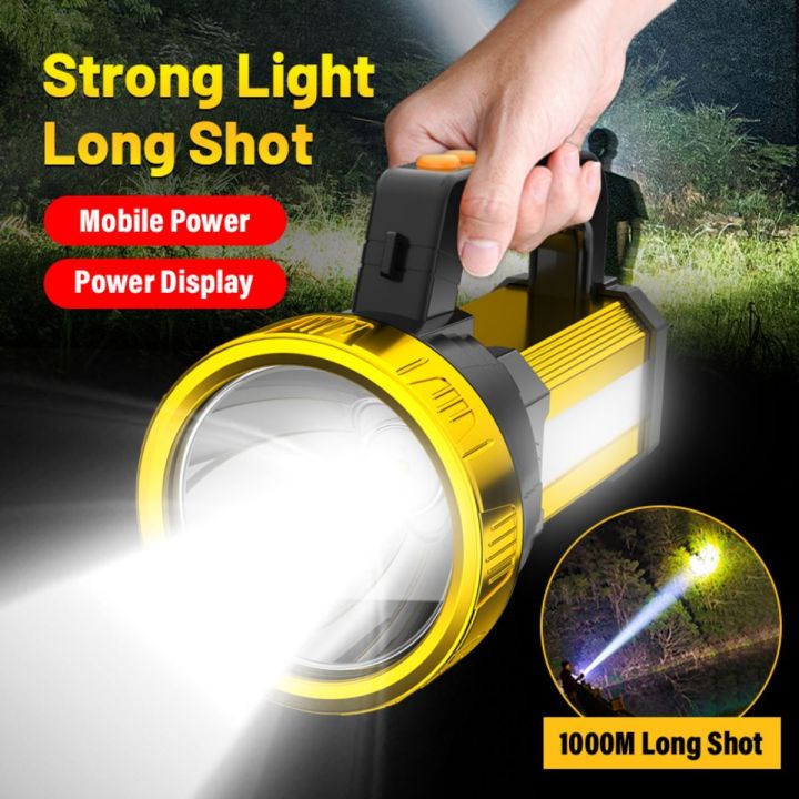 Z11 Super Torch Light 3000Lm 10000Mah Rechargeable LED Torch Flashlight ...