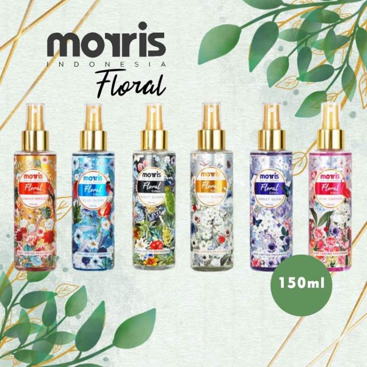 MORRIS EDT FLORAL EDITION | MORRIS PARFUM WANITA | NETTO 150 ML ...