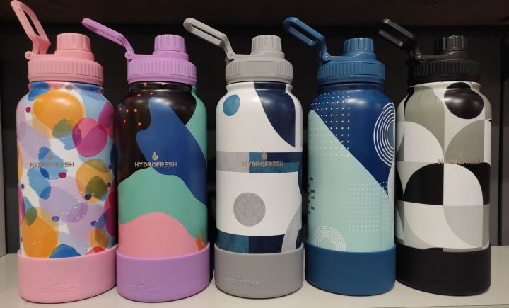 Hydrofresh Vacuum flaskTumbler Art Series with Silicon Boot1L | Lazada PH