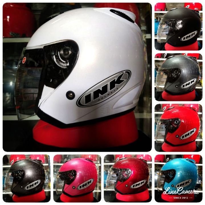 HELM INK CENTRO SOLID ORIGINAL | Lazada Indonesia