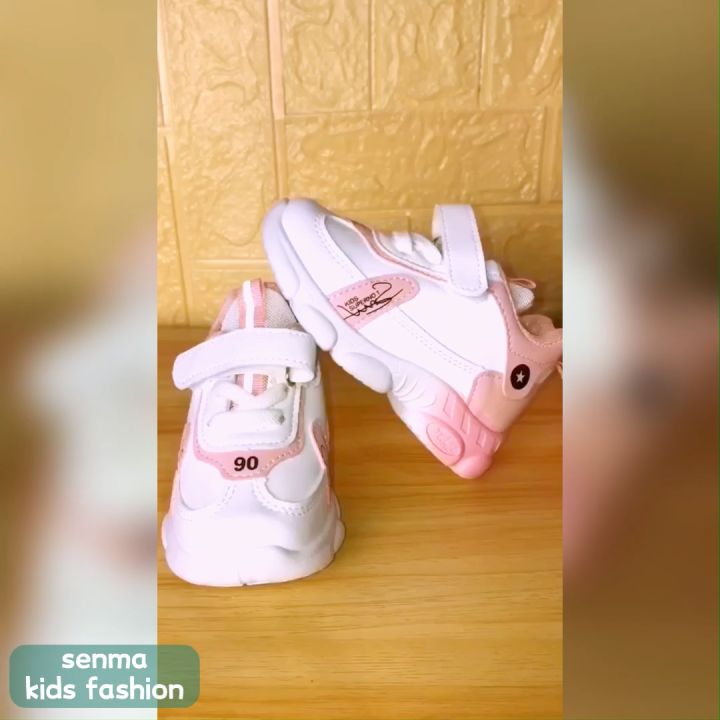 SENMA Korean Shoes For Kids Girls Thick Sole Casual Shoes Fashion ...