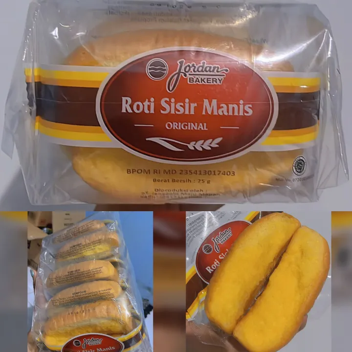 Roti sisir manis jordan bakery (1 ball isi 5pcs) | Lazada Indonesia