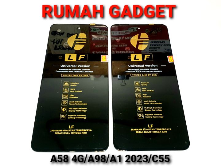 LCD OPPO A58 4G/A98/A1 2023/REALME C55 FULLSET TOUCHSCREEN | Lazada ...