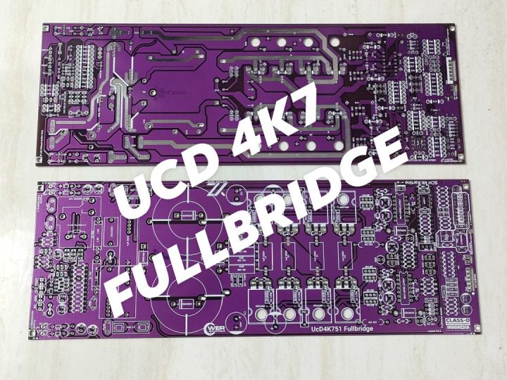 PCB UCD 4K7 Fullbridge 8 Mosfet Class D Amplifier fb | Lazada Indonesia