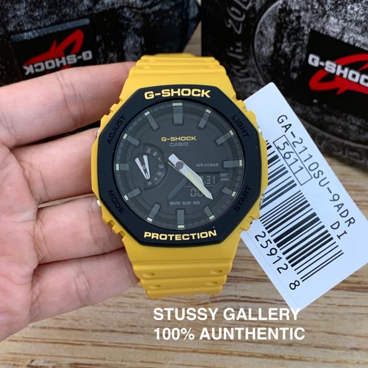100% ORIGINAL CASIO G-SHOCK GA-2110SU-9A aka JAM TMJ KUNING READY STOCK ...