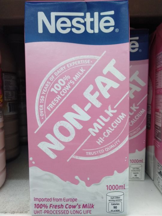 Nestle Fresh Milk Non- Fat 1Liter | Lazada PH