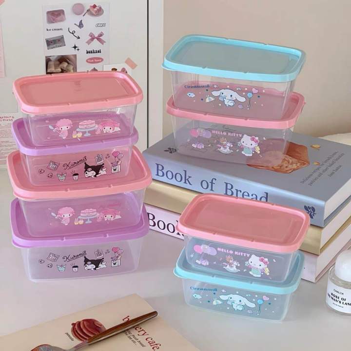 Sanrio Character Tupperware Available in: Kuromi/Cinnamoroll/Little ...