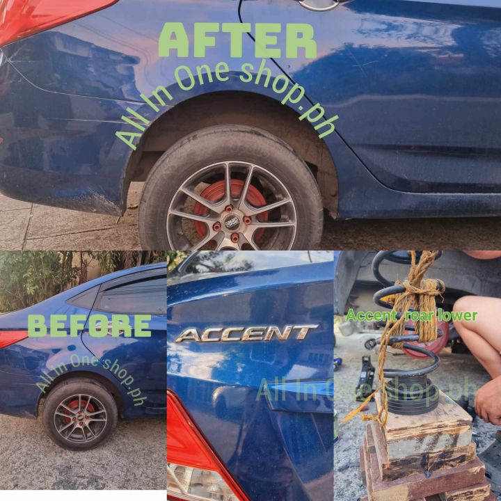 HYUNDAI accent rubber lifter Heavy duty 2pcs | Lazada PH