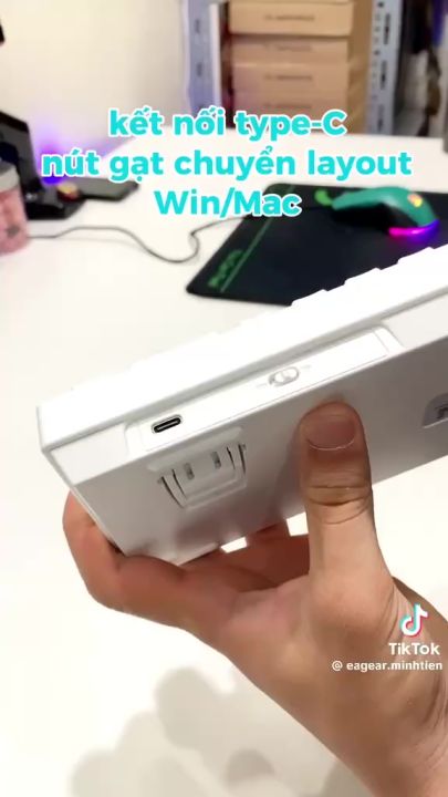 Bàn phím cơ không dây Monka 3067 version 2 pro - Hỗ trợ hotswap - LED ...