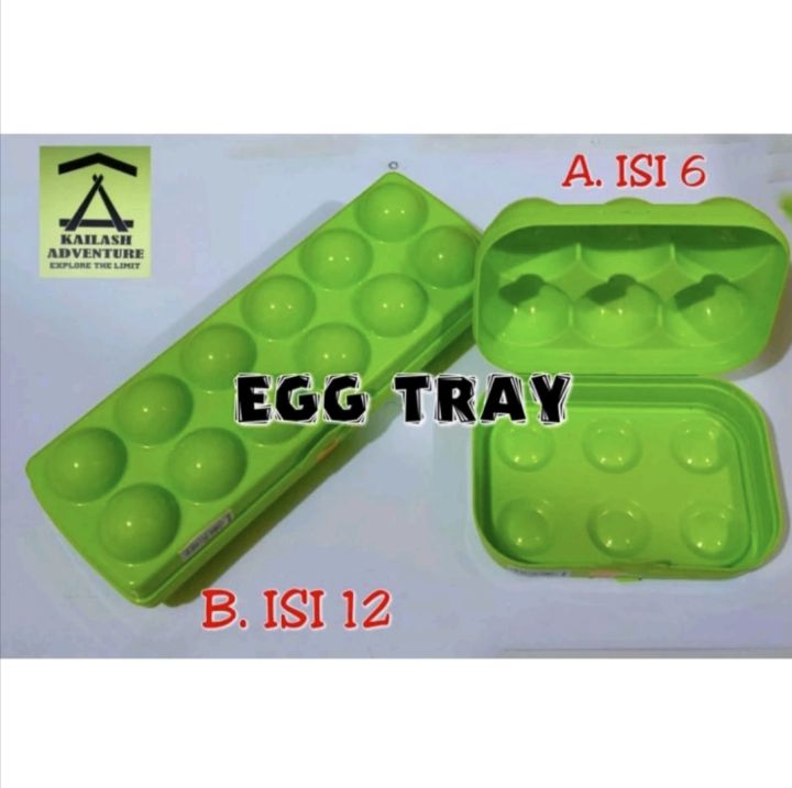 Wadah Telur Egg Tray Untuk Outdoor dan Indoor bisa COD | Lazada Indonesia