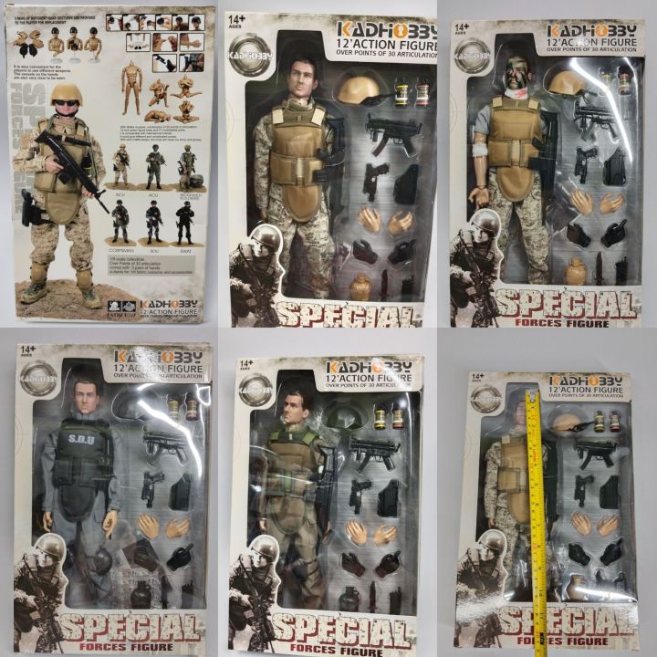 Big Originally brand Kadhobby 1/6 scale 12 inches tall action figures ...