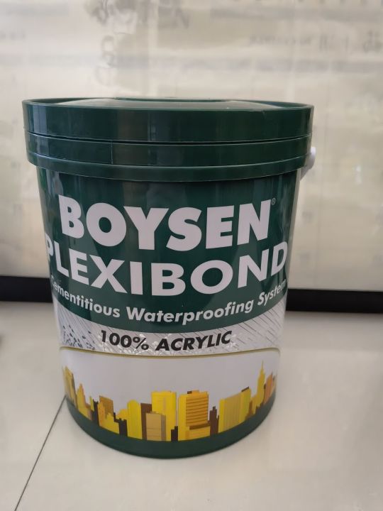 Boysen plexibond cementitious water proofing su tem.100%Acrylic | Lazada PH