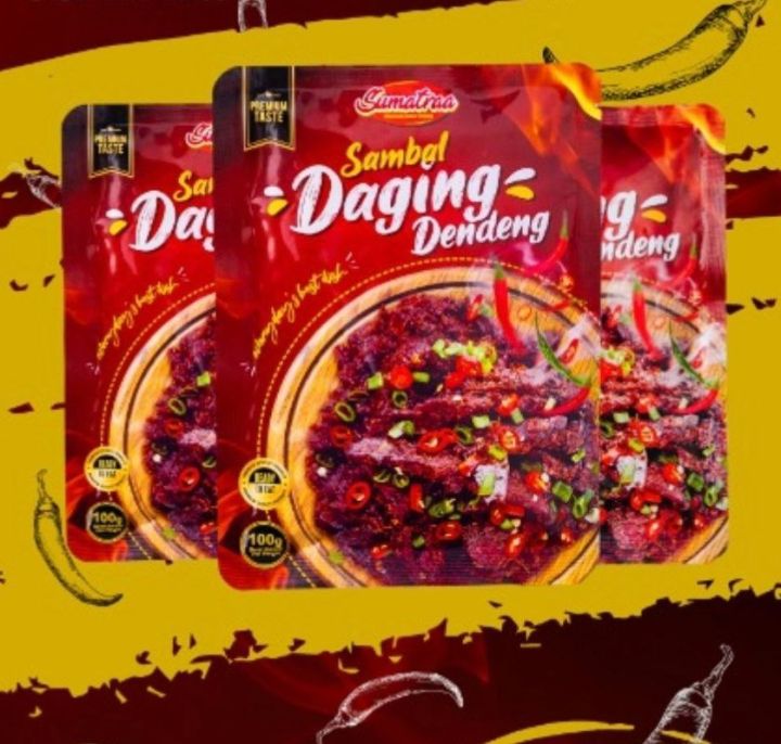 Sambal Daging Dendeng Sumatra Hq sedap | Lazada