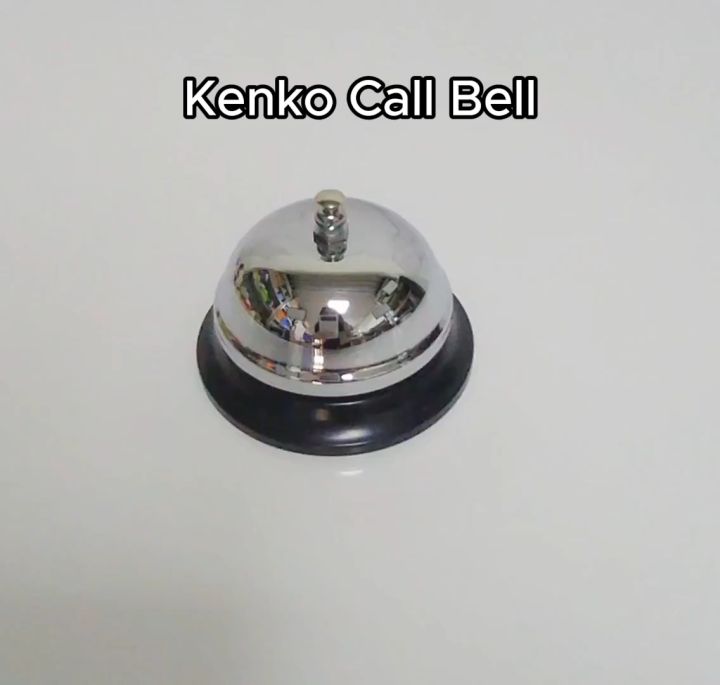 [SG Stock] Kenko Call Bell | Counter Top Service Call Bell | Metal ...