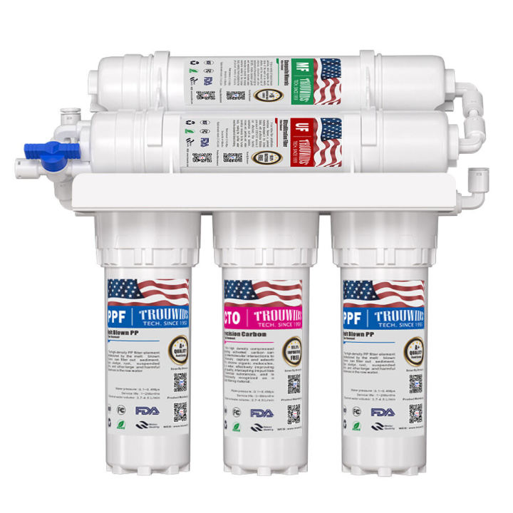 TROUWIDS 6-Stage Water Purifier Ultrafiltration Water Filter Complete ...