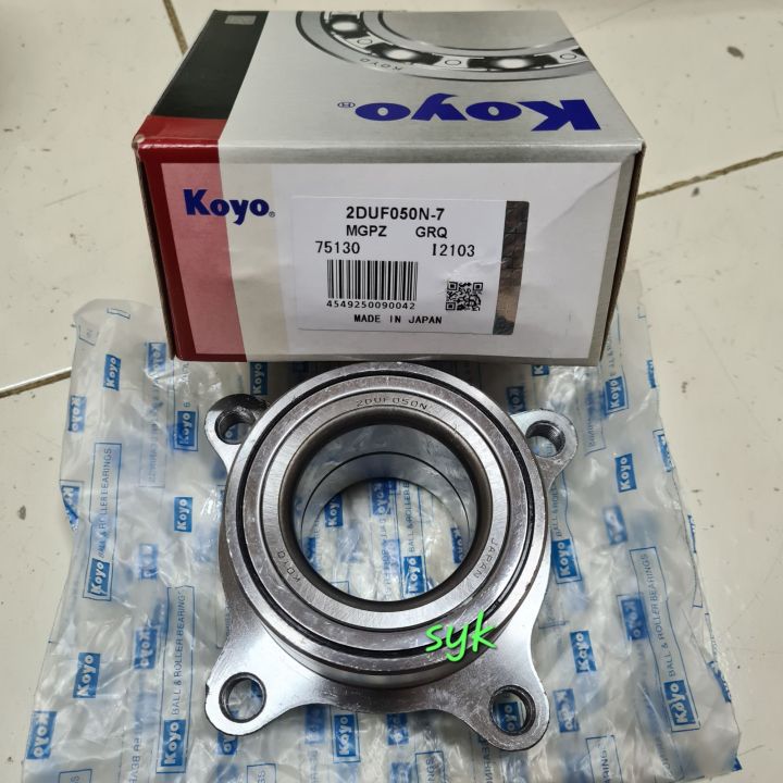 BEARING 2DUF050N-7 KOYO BEARING ONLY RODA DEPAN TRITON PAJERO | Lazada ...