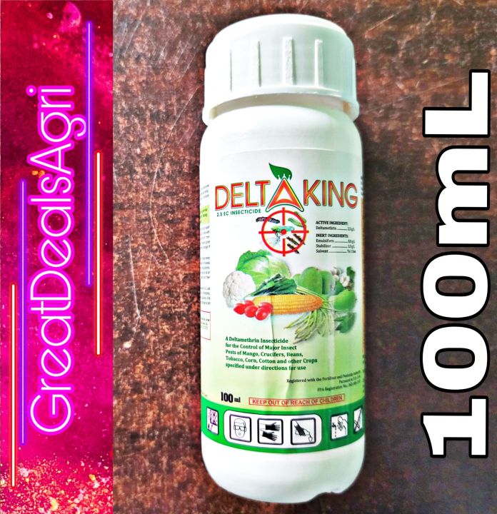 DELTA KING 2.5 EC DELTAMETRHIN INSECTICIDE (100mL) CROPKING | Lazada PH