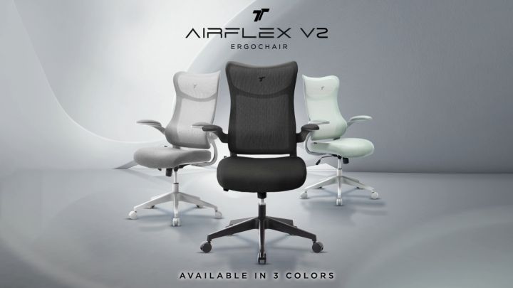 TT Airflex V2 Ergochair Home Office Mesh Chair Executive Ergonomics ...