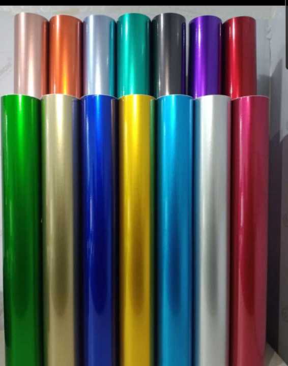 Stiker skotlet metalik glossy/mengkilap/metalik candy | Lazada Indonesia