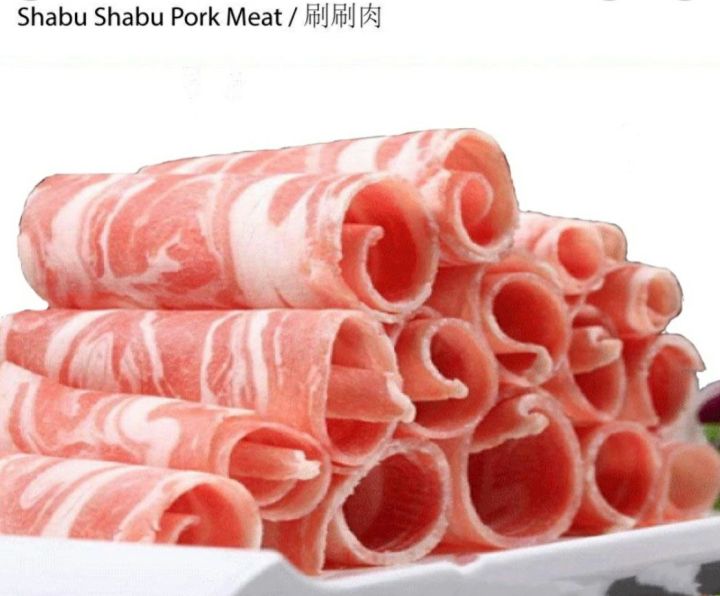 Shabu Shabu Pork Slice Lazada