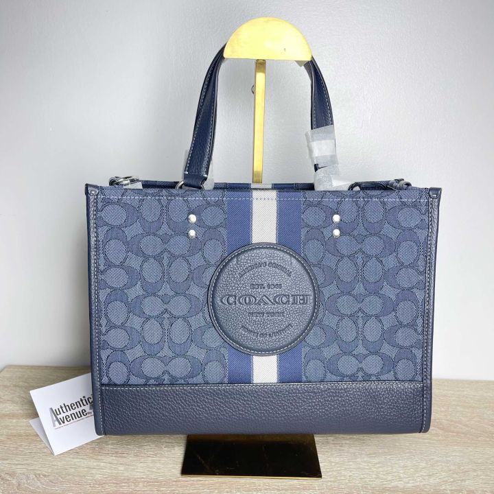Coach Dempsey Carryall In Signature Jacquard With Stripe And Coach ...