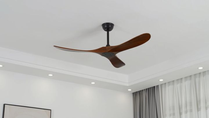60 Inch Ceiling Fan With Remote Control Ceiling Fan 3 Solid Wood Fan ...