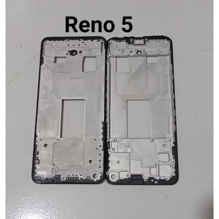 Frame Oppo Reno 5 5G ORIGINAL Midle Tatakan LCD Tulang Tengah Tulangan ...