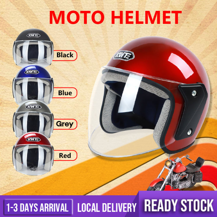 Universal Motorcycle Helmet Half Helmet Electric Motorbike Helmet Motor ...