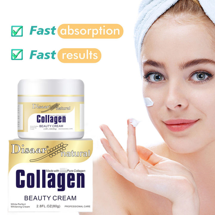 DISAAR Collagen Face Cream 80g Whitening Moisturizing Anti-wrinkle ...