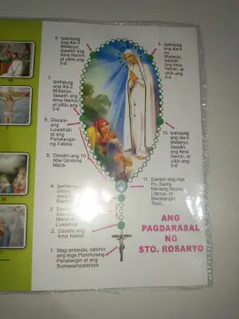 Tagalog rosary prayers store