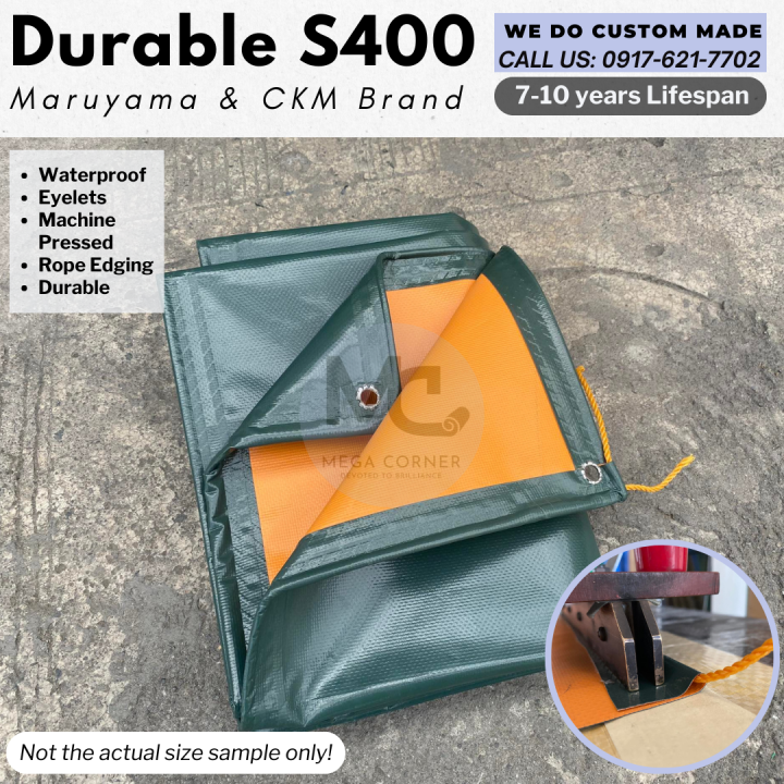 6x10ft Original CKM & Maruyama S400 Trapal For Roofing, Truck Cover ...