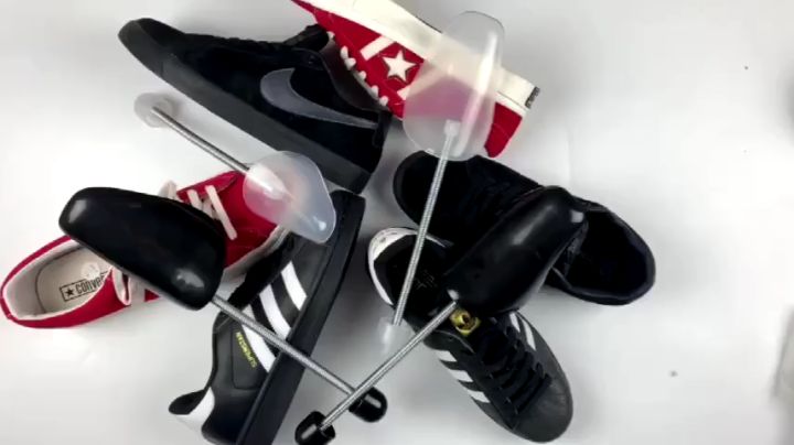 1 Pair Shoe Tree Spring Type Shoe Men & Women Support Plastic Stretcher ...