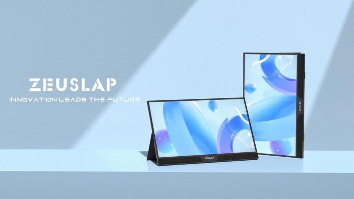 ZEUSLAP Local delivery 15.6inch Touch Screen Portable Monitor FHD Built ...