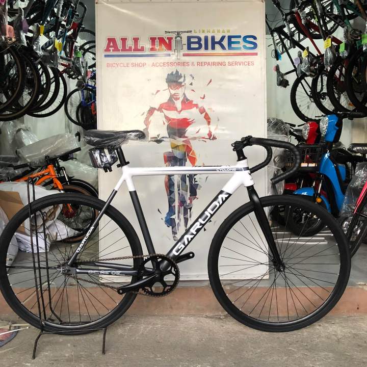 Garuda Cyclone Fixie Bikes 700c & Drop bar Alloy Frame With Freebies ...