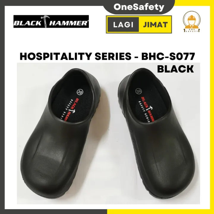 Black Hammer Black Safety Clogs (NO STEEL TOE) BHC-S077 | Lazada